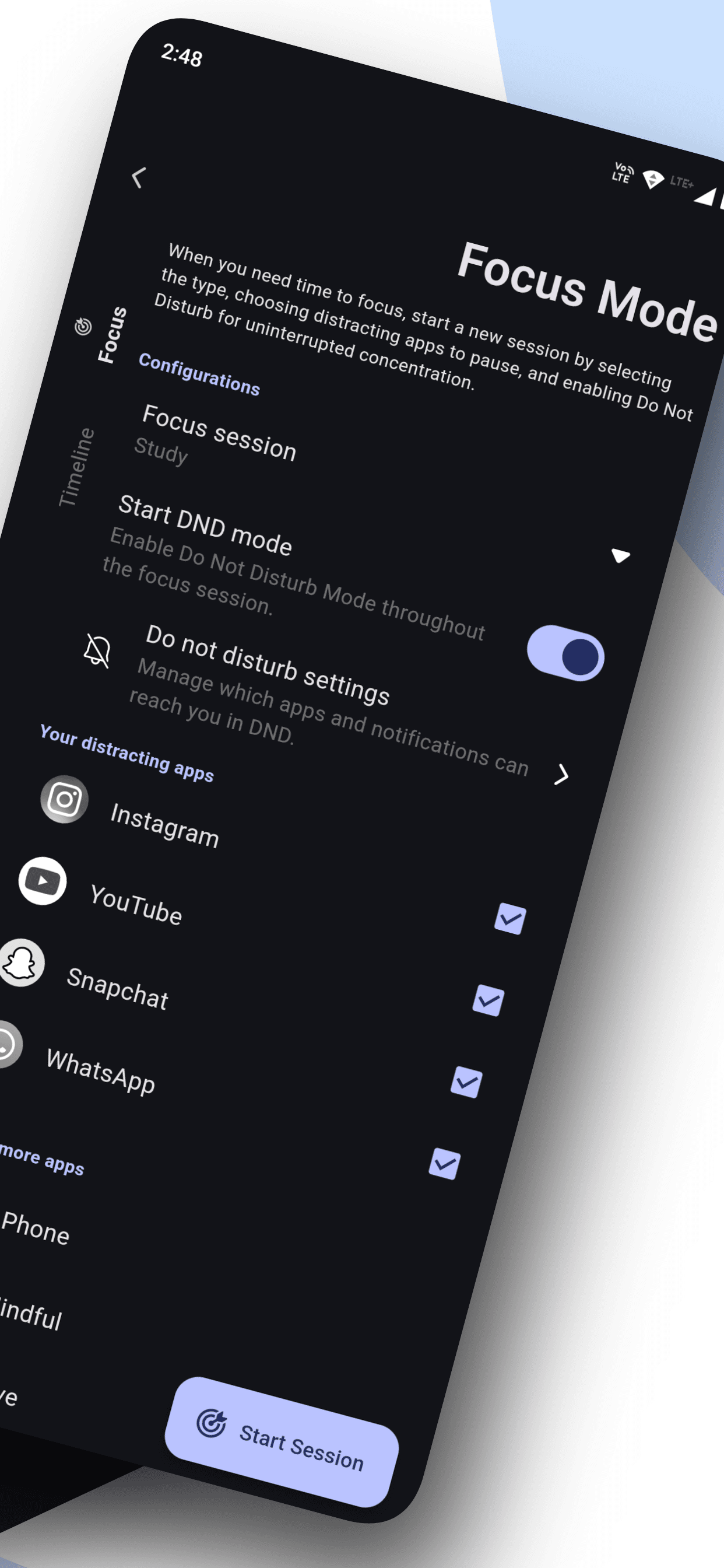 Mindful - Focus and Wellbeing